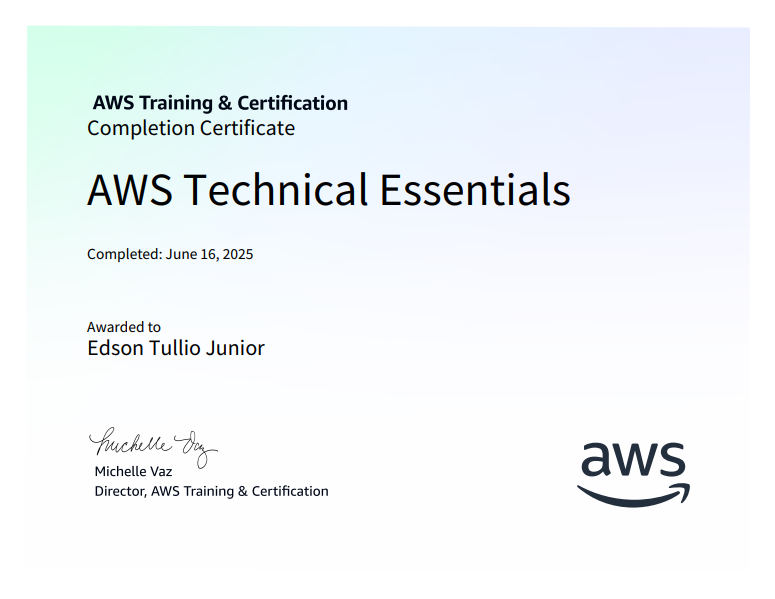 AWS Technical Essentials: #aws | Aprendendo Windows – MCT Edson Tullio ...
